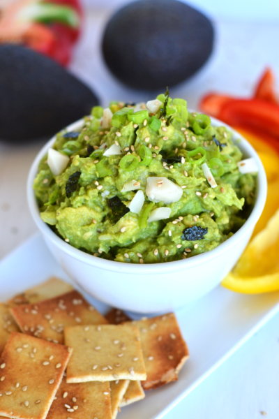 Asian Guacamole - Little Bits of Real Food
