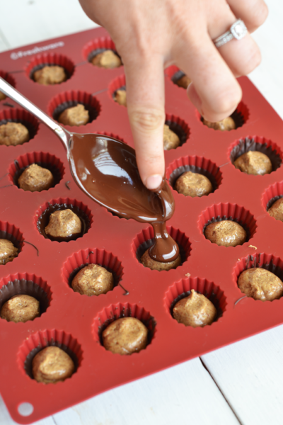 Vanilla Almond Protein Cups - Little Bits Of Real Food