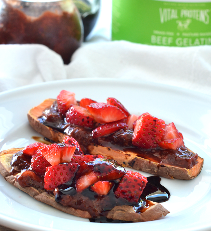 Strawberry Balsamic Jam - Little Bits of Real Food