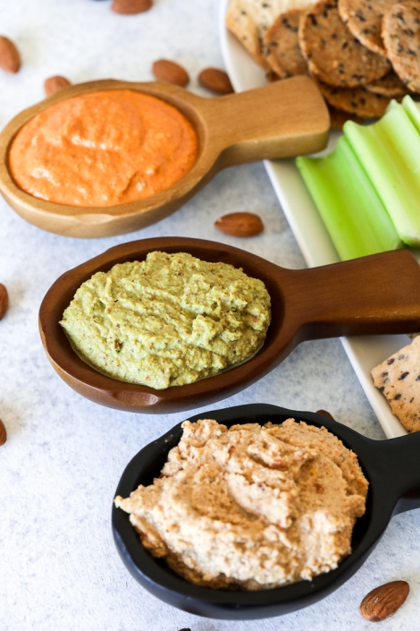 Whole30 Almond Dip - 3 Ways! - Little Bits of Real Food