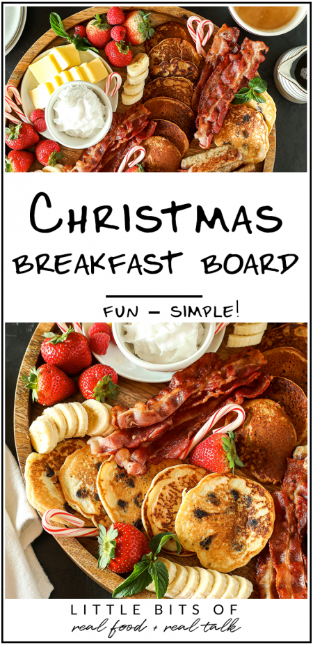Christmas Breakfast Board - Little Bits of Real Food