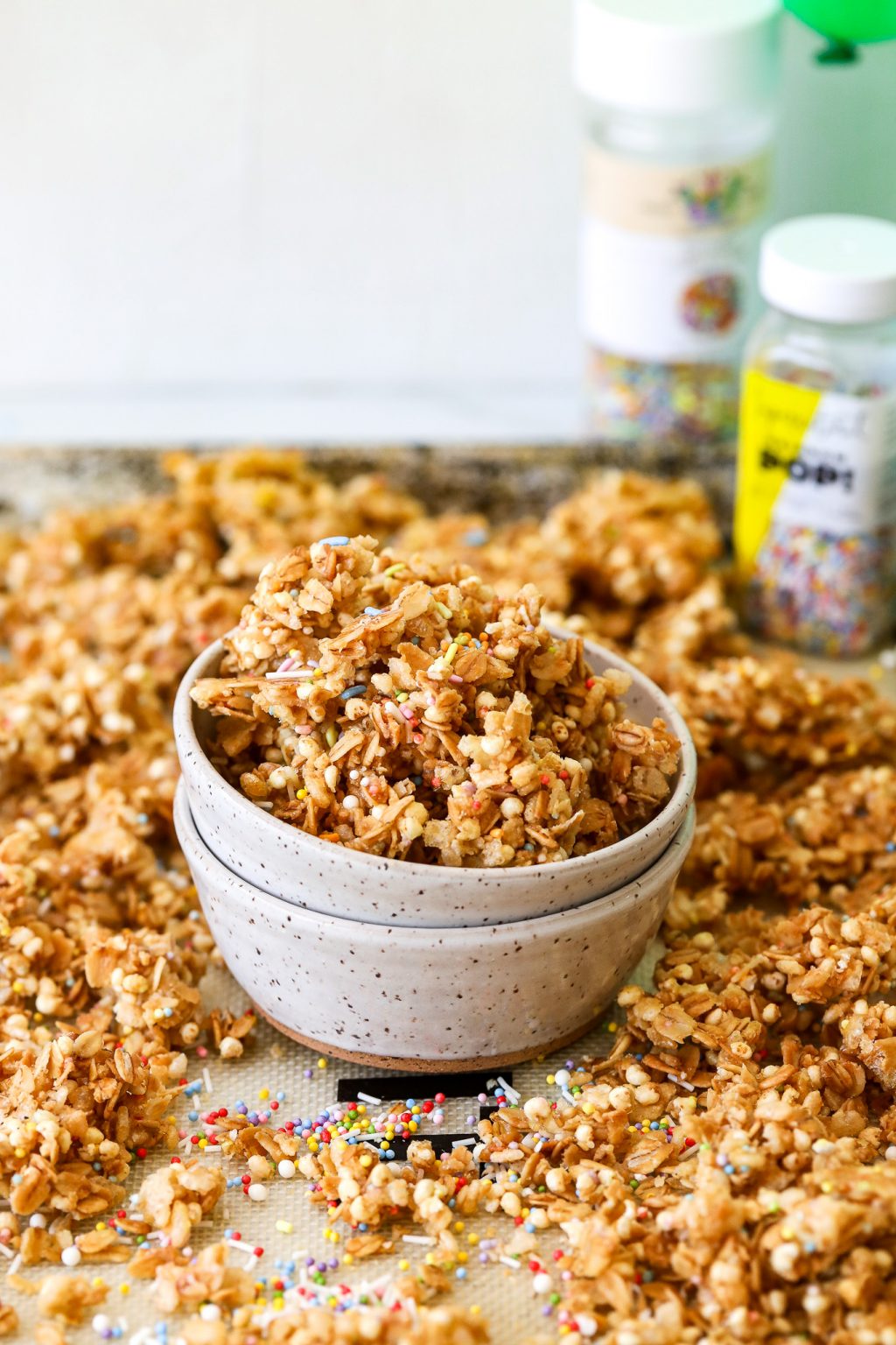 Birthday Cake Granola - Little Bits of...