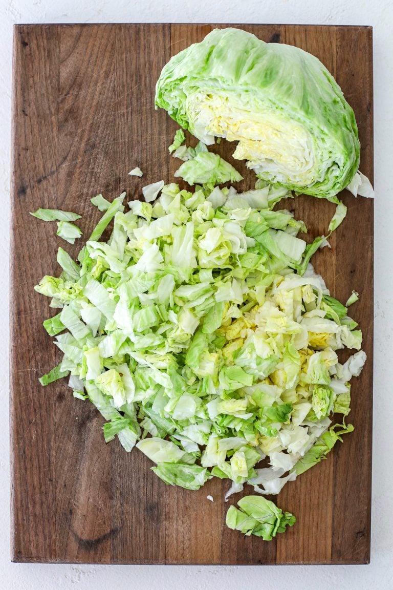 Chopped Wedge Salad - Little Bits of Real Food