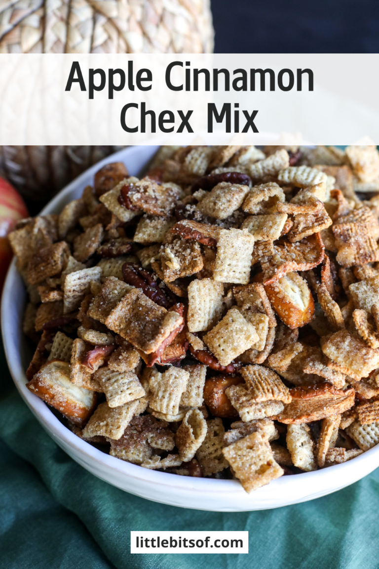 Apple Cinnamon Chex Mix - Little Bits of Real Food