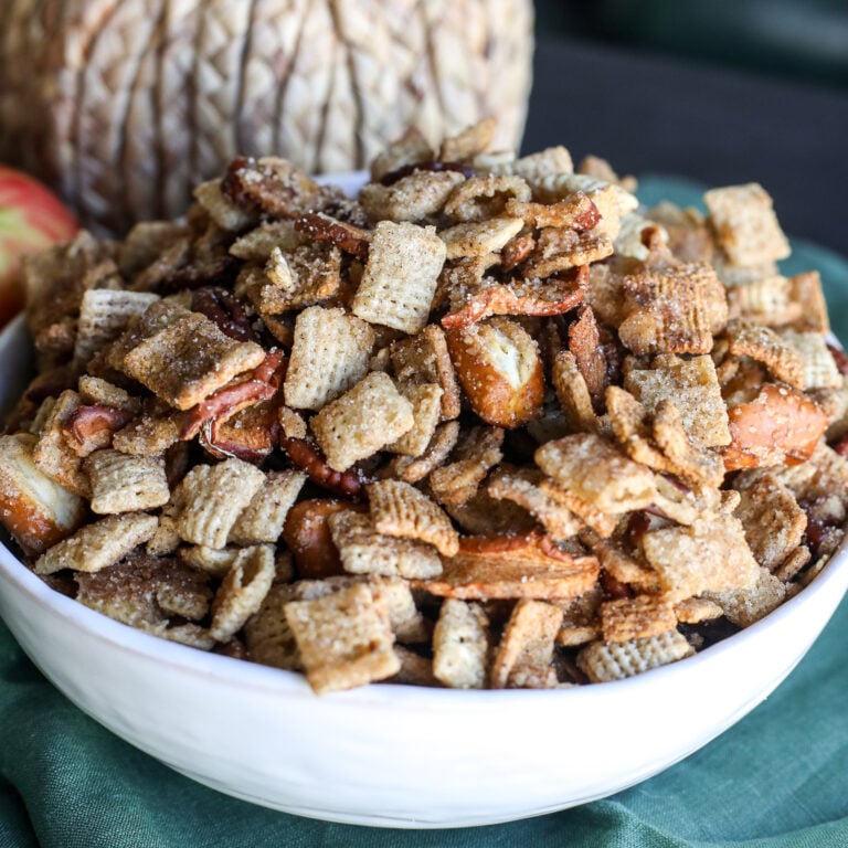 Apple Cinnamon Chex Mix - Little Bits of Real Food