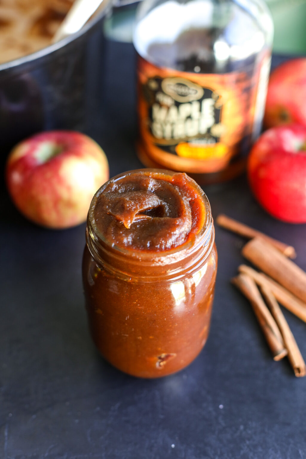 Maple Apple Butter - Little Bits of Real Food