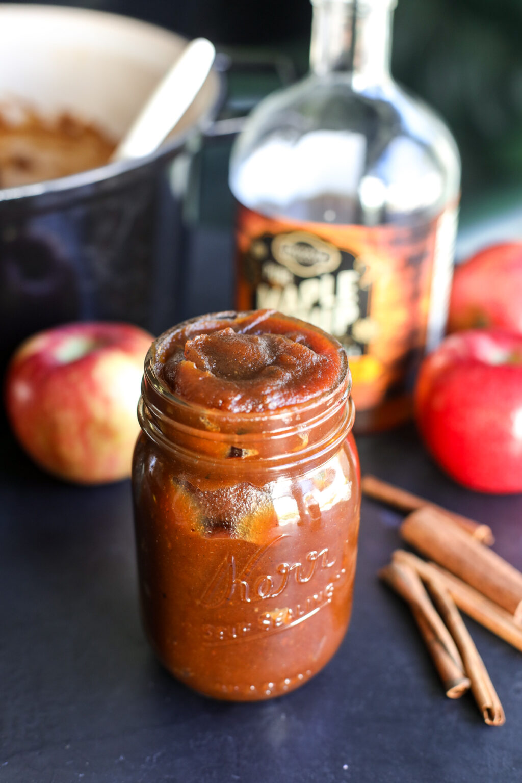 Maple Apple Butter - Little Bits of Real Food