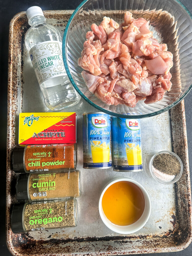 Simple Chicken Al Pastor - Little Bits of Real Food